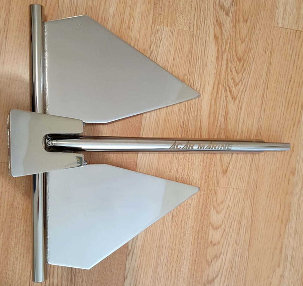 Stainless Steel Fluke Style Danforth Anchor AISI 304 – British Trade Hub